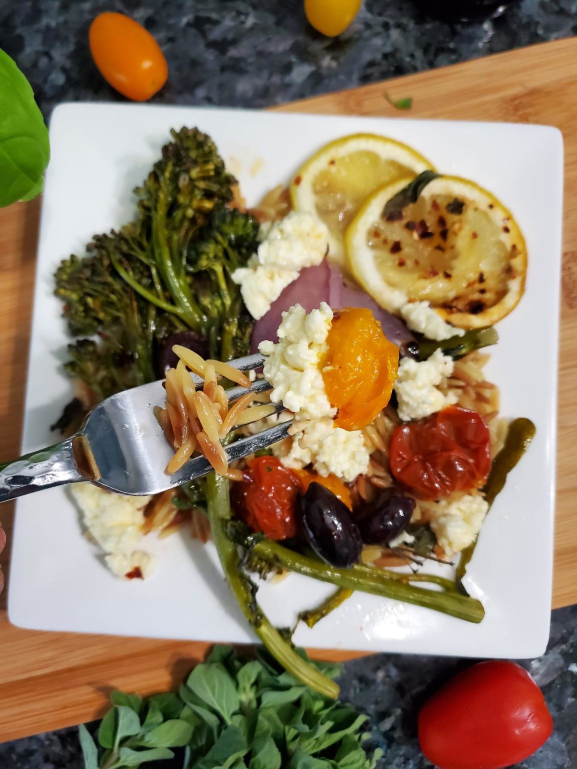 SHEET-PAN BAKED FETA - Pineland Farms Dairy